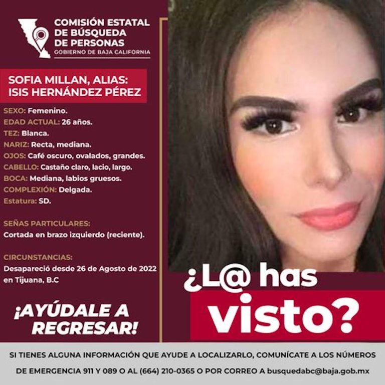 Buscan a Sofia Millán, alías "Isis" Hernández Pérez - Periodismo Negro