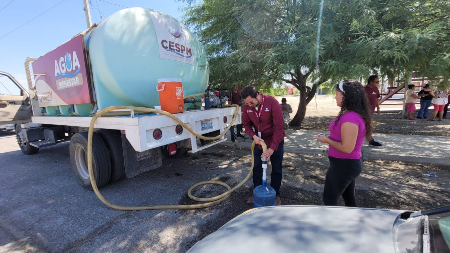 VISITA EL PROGRAMA “AGUA BIENESTAR” DE CESPM LA ZONA ORIENTE DE ...