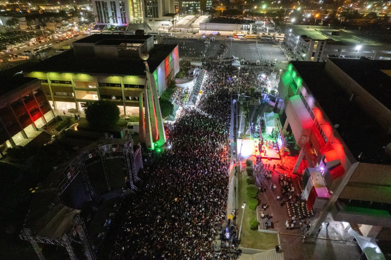 Así se vivió el ambiente del Grito de Independencia en Mexicali ...